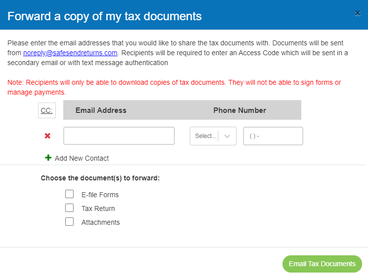Client Experience – SafeSend Returns