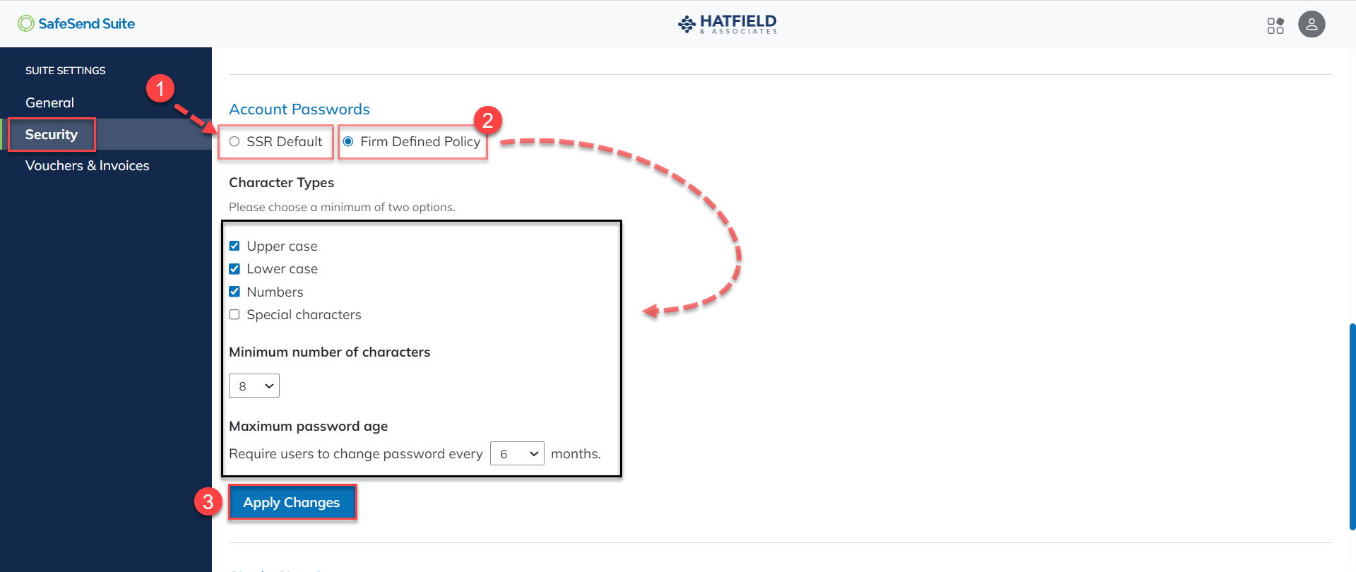 Firm Setup Guide – SafeSend Returns