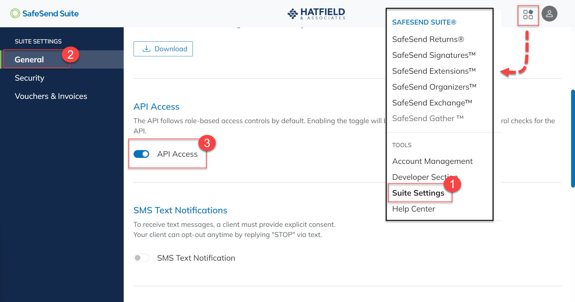Lacerte® Integration – SafeSend Returns