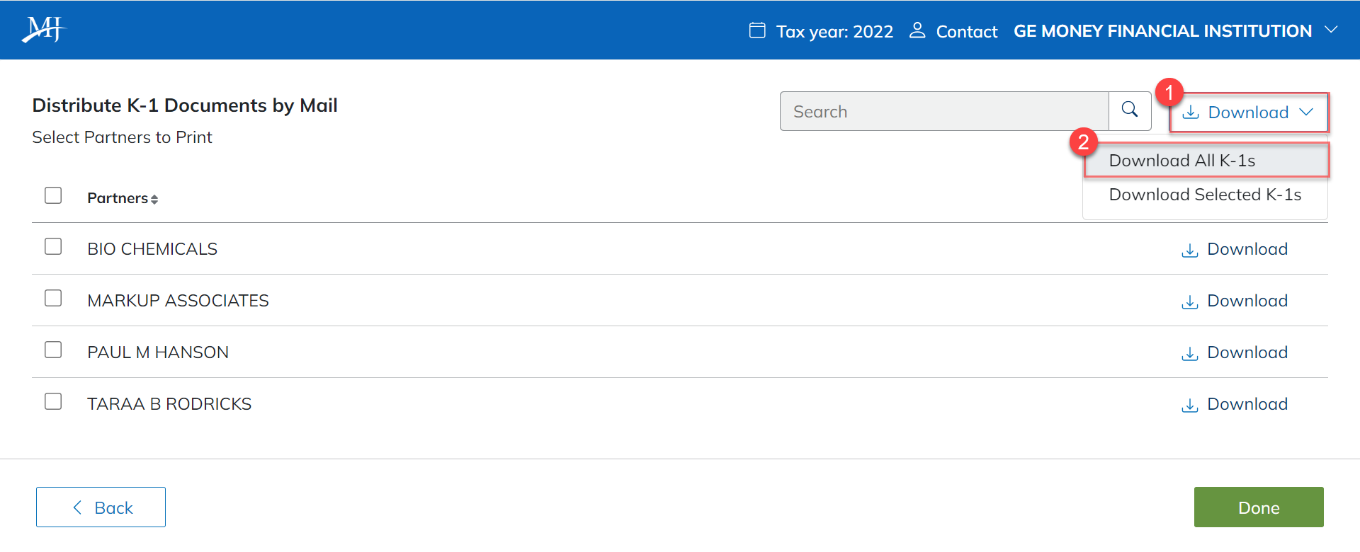 K-1 Distribution - Taxpayer Instructions – SafeSend Returns
