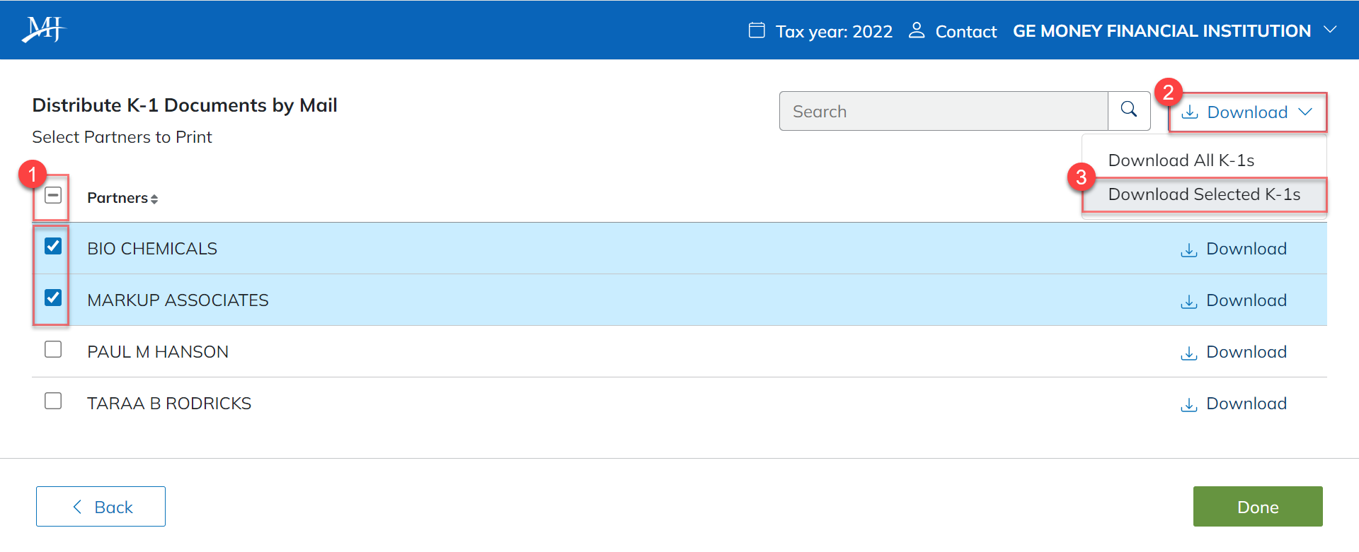 K-1 Distribution - Taxpayer Instructions – SafeSend Returns