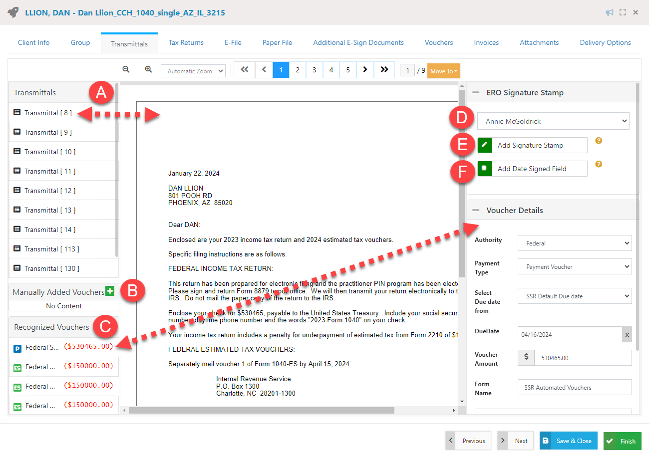 Processing a Return – SafeSend Returns