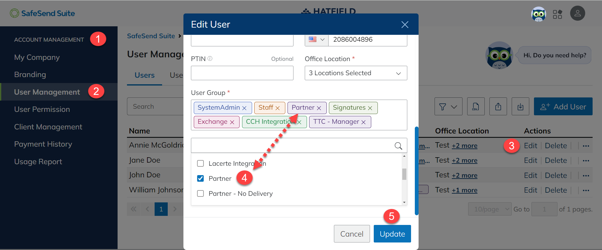 Signature Stamp Guide – SafeSend Returns