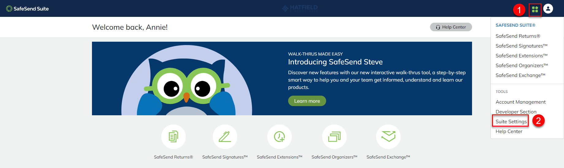 Client Portal Overview – SafeSend Returns