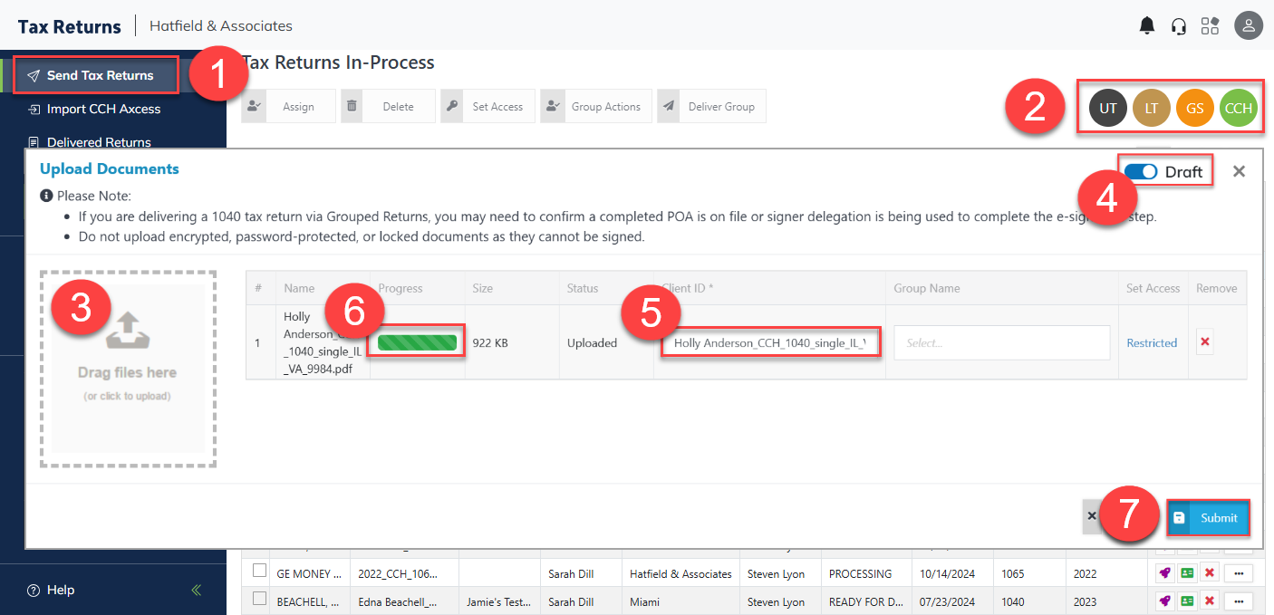 Processing a Return – SafeSend Returns