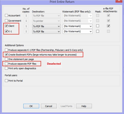 Recommended Print Settings – SafeSend Returns