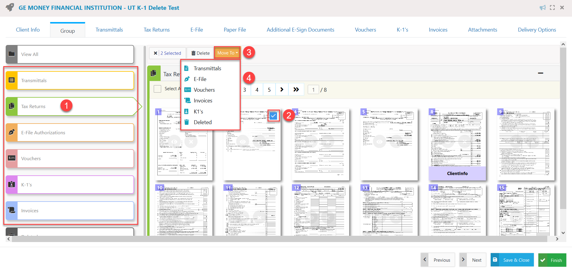 Processing a Return – SafeSend Returns