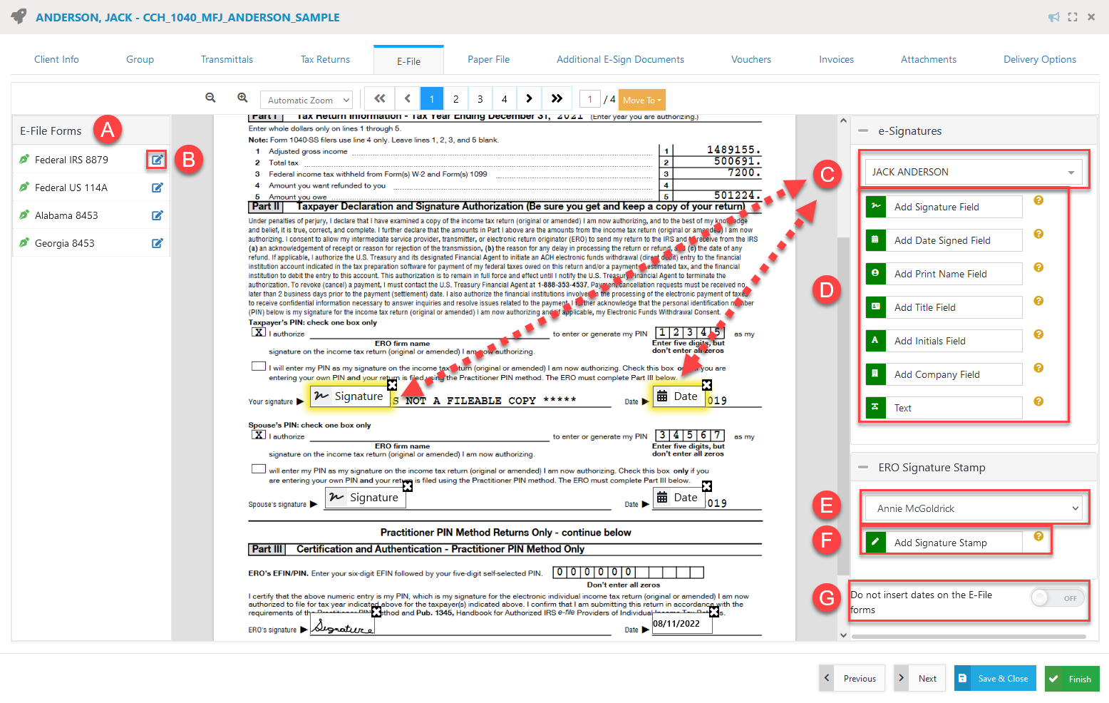 Processing a Return – SafeSend Returns