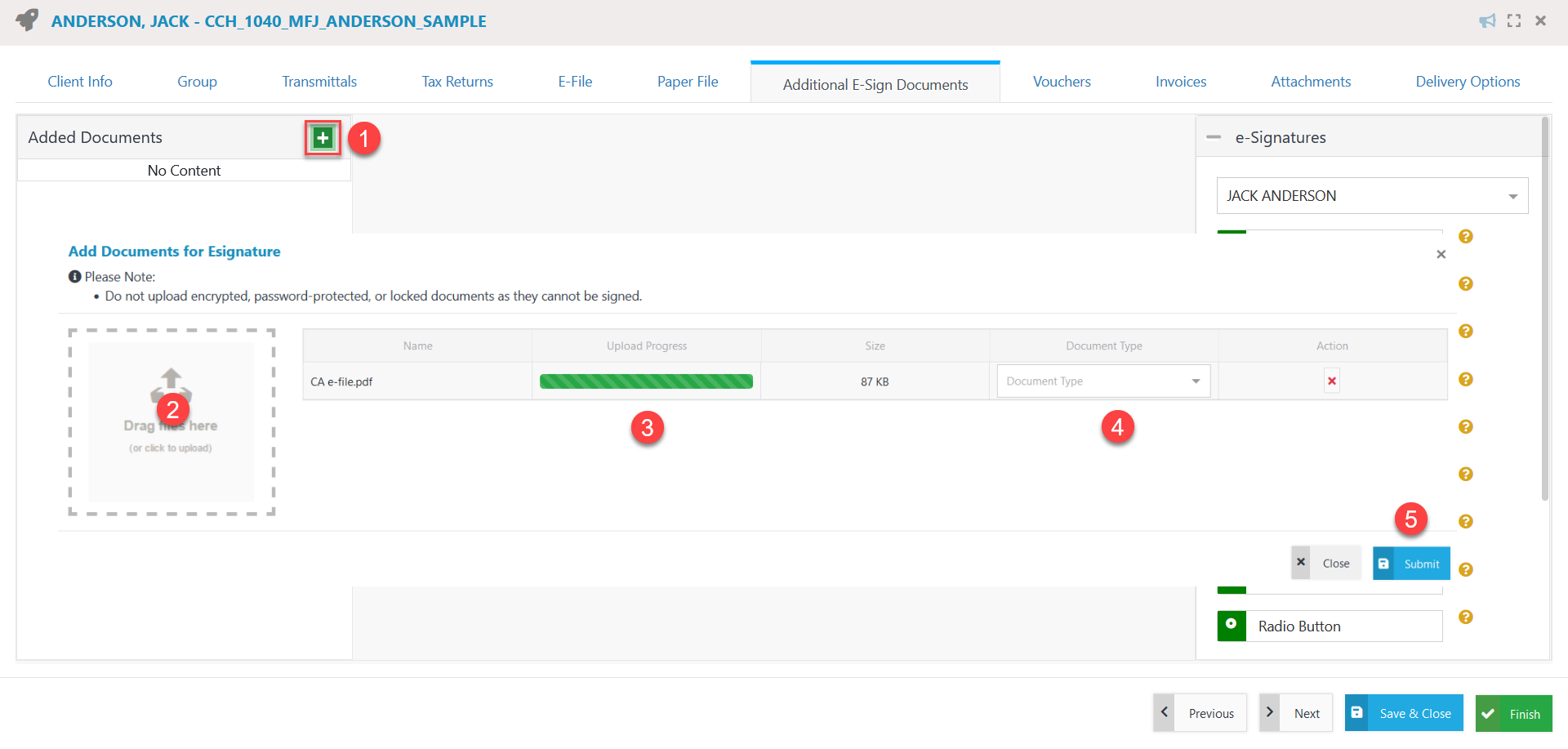 Processing a Return – SafeSend Returns