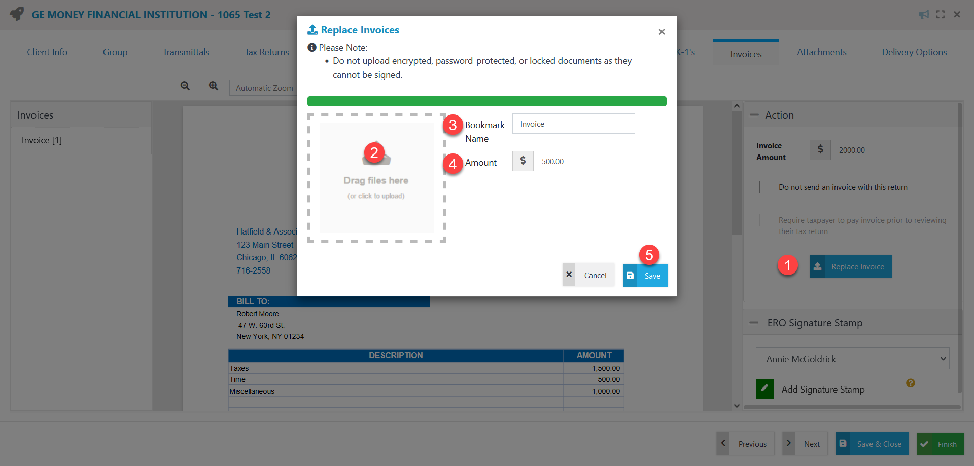 Processing a Return – SafeSend Returns