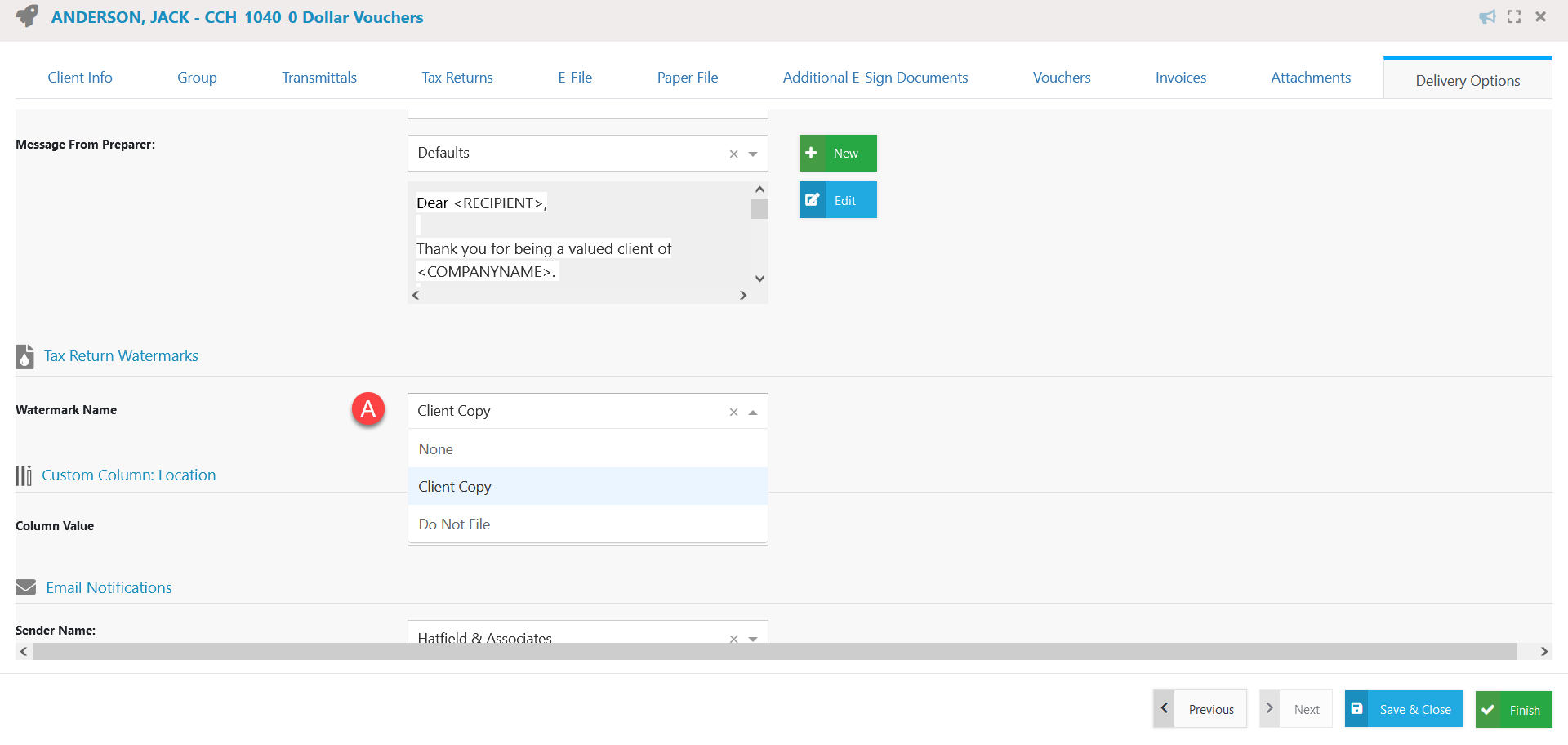 Processing a Return – SafeSend Returns