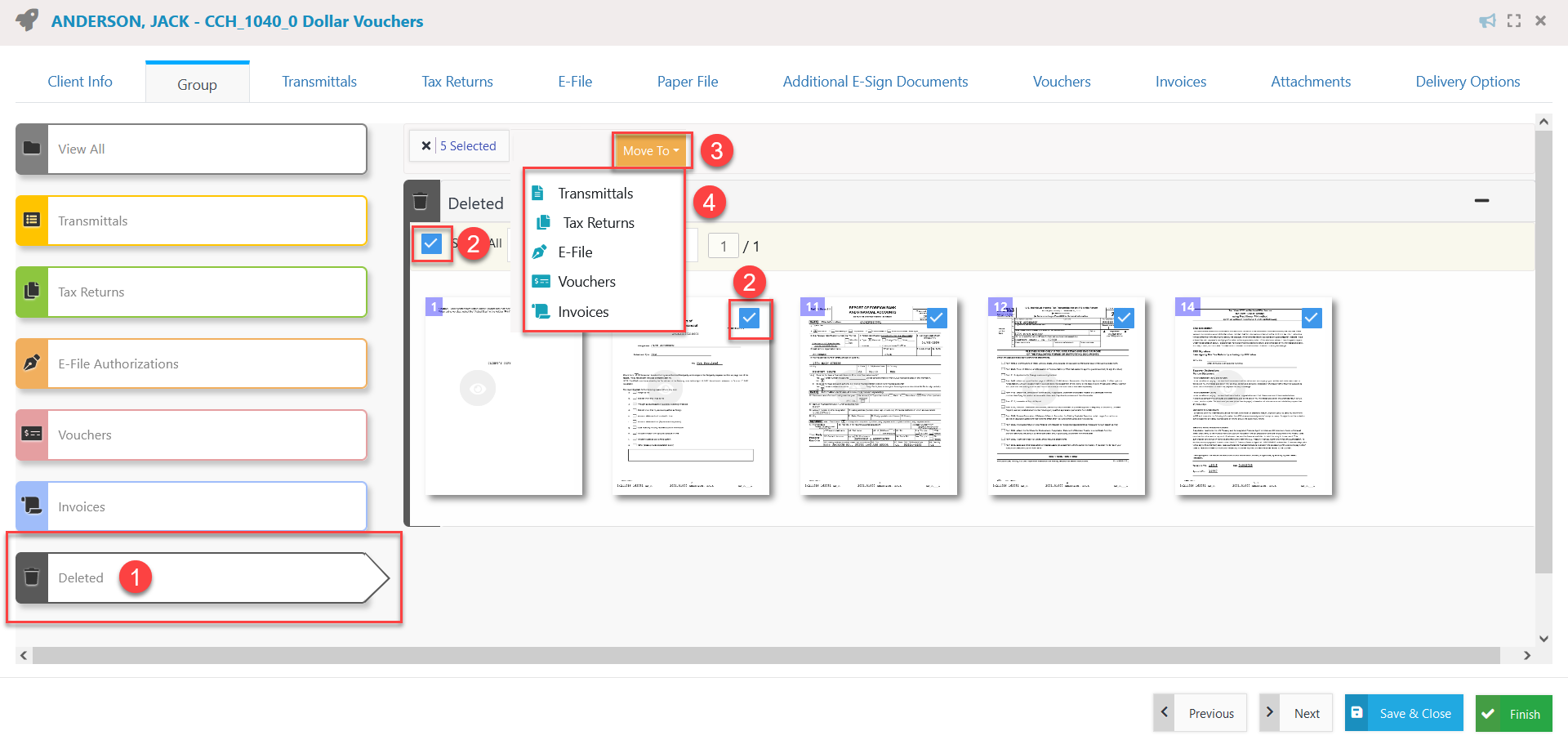 Processing a Return – SafeSend Returns