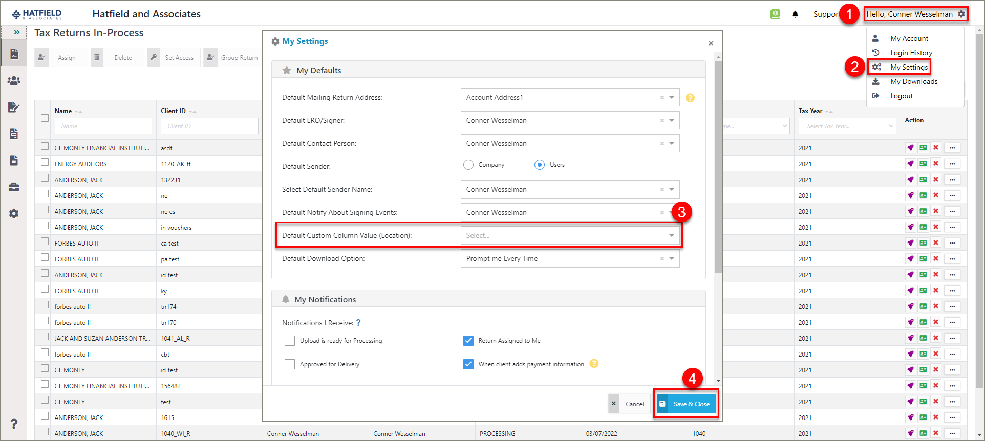 Custom Column Setup And Usage Safesend Returns